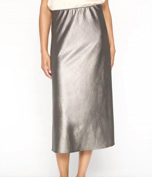 Brochu Walker | Skirts | New Brochu Walker Hallie Vegan Leather Slip ...